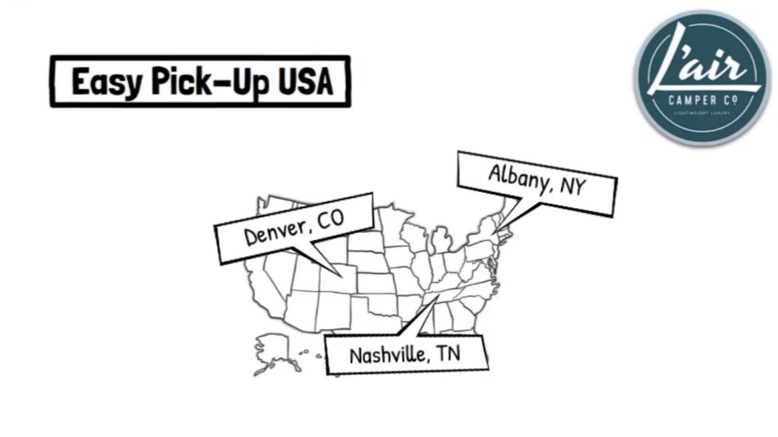 Easy Pick-up USA Program - PROGRAM CURRENTLY UNAVAILABLE - L'air Camper Co.